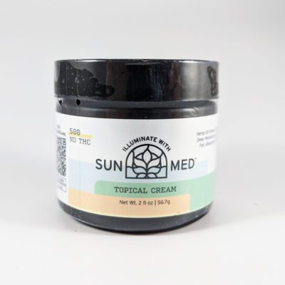 SunMed Topical CBD Cream 500mg — Your CBD Store / Ripon Naturals
